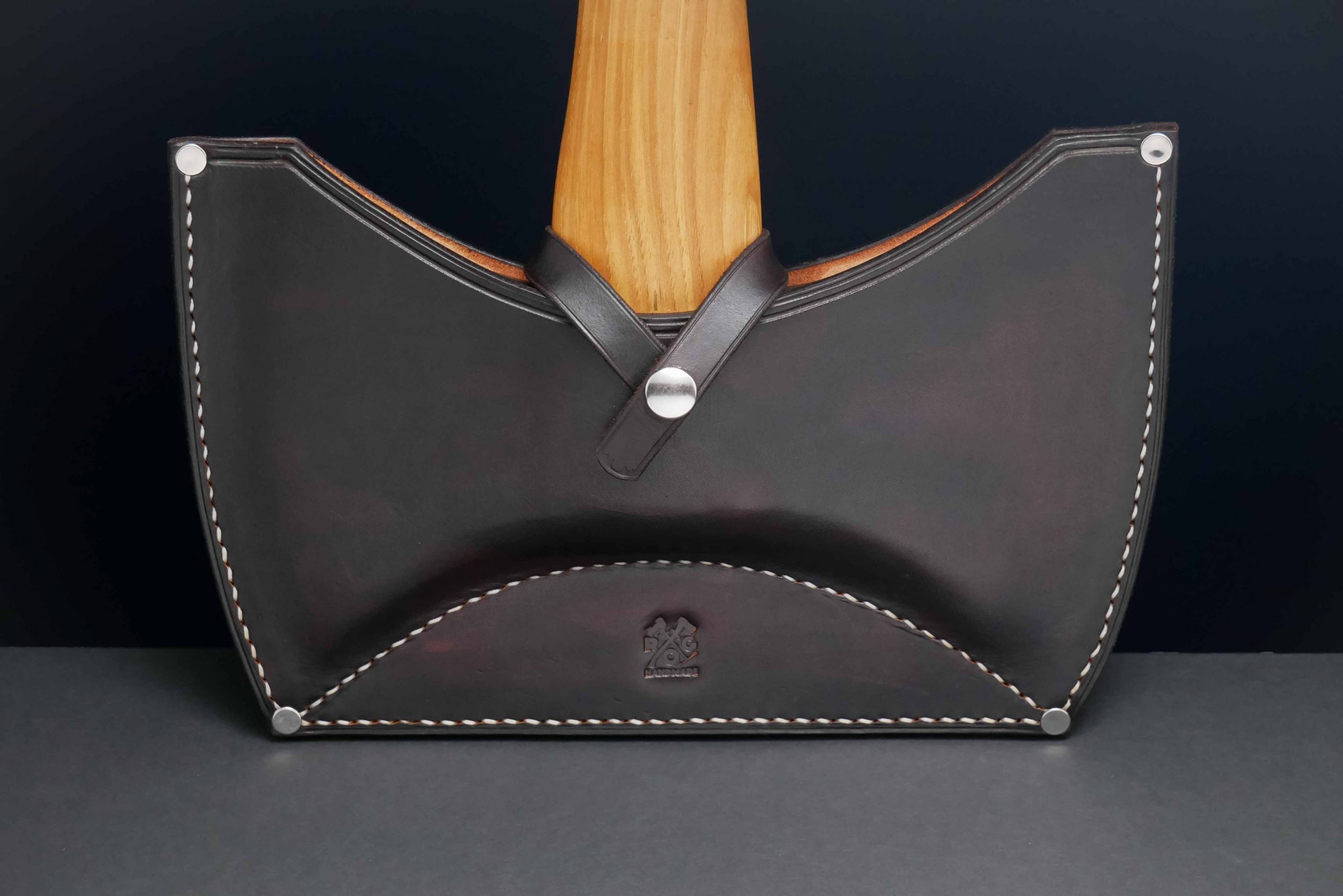 Gransfors Bruks Double Bit Axe Custom Leather Sheath